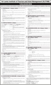 SLITHM – Sri Lanka Institute of Tourism & Hotel Management