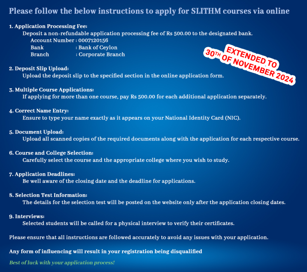 Scholarships – SLITHM